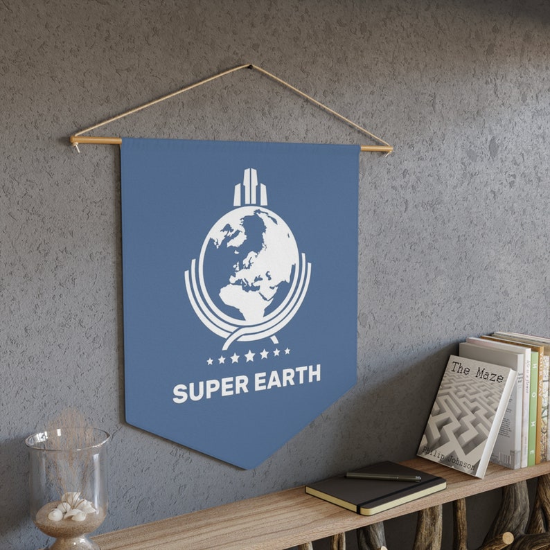Super Earth Helldivers Pennant - Etsy