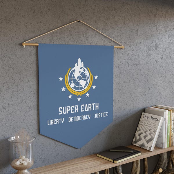 Super Earth Flag - Etsy