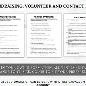 Editable PTO Welcome Packet PTA New Member Binder Template PTO Feedback ...