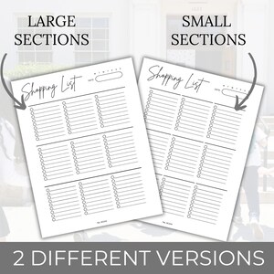 Editable Back to School Shopping List Printable School Supply List ...