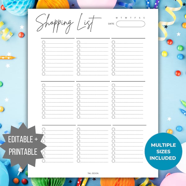 Errand List - Etsy