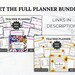 Lesson Planner Printable Teacher Lesson Plan Bundle Class Schedule ...