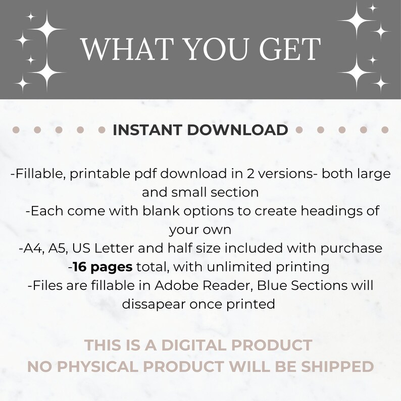 Editable Grocery List Printable Shopping List Printable - Etsy