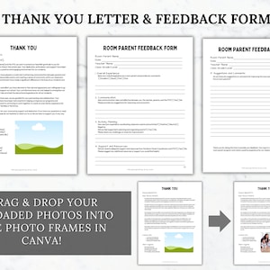 PTA Room Parent Welcome Packet PTO Class Parent Volunteer Info Binder ...