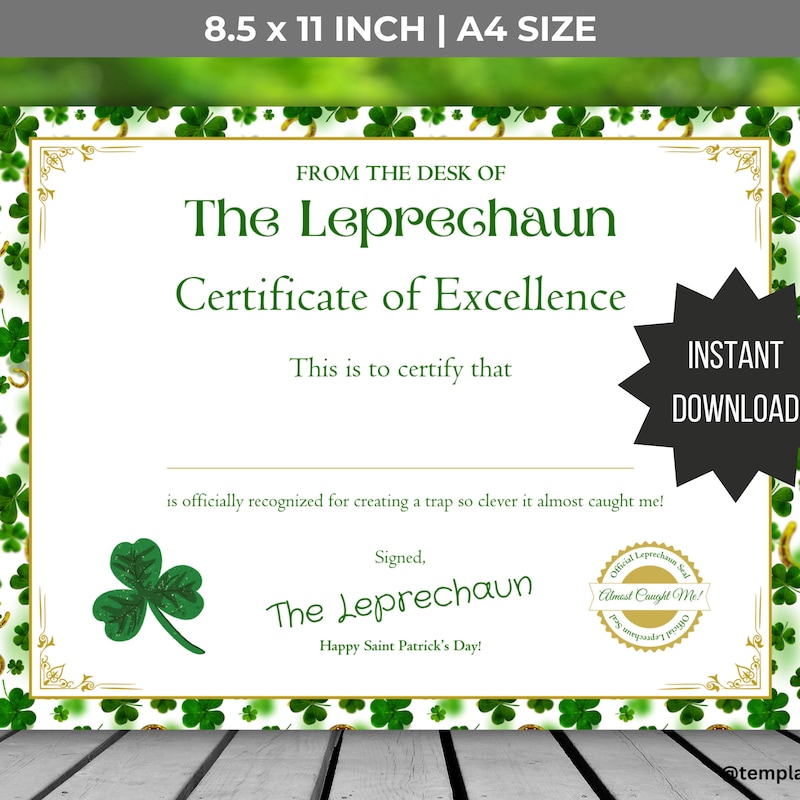 Trap Certificate - Etsy