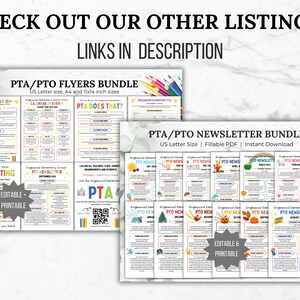 PTA Meeting Flyer PTO Meeting Template Pta Back to School Pto Meeting ...