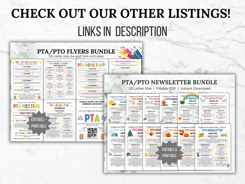 PTA Meeting Flyer PTO Meeting Template Pta Back to School Pto Meeting ...