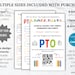 Editable PTA Flyer Bundle PTA Hand Out Templates Why Join the Pta ...