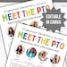 Meet the PTA Flyer Meet the PTO Template Meet the Pto Board Handout ...