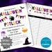 Halloween Candy Gram Flyer PTO Template Halloween Boo Gram Printable ...