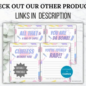 Teacher and Staff Appreciation Week Invite PTO Template 90s Theme ...