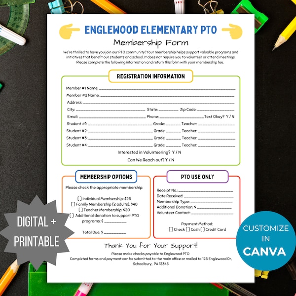 Pta President Binder - Etsy