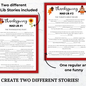 Thanksgiving Printable Games for Kids Thanksgiving Games for Adults ...