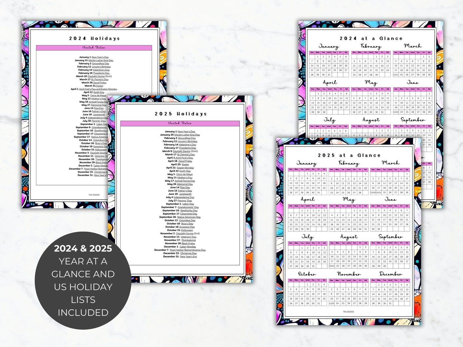 Teacher Planner Printable 2024-2025 School Calendar Lesson Planner ...