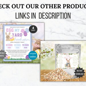 Photo With Easter Bunny Invitation Template Pto Easter Fundraising ...