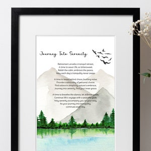 Retirement Gift Printable Retirement Poem Wall Art Digital Print ...