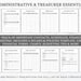 Printable PTA President Planner PTO Template Editable PTA Forms Binder ...