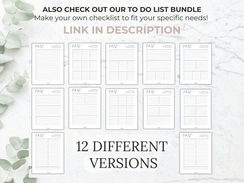 Editable Party Shopping List Printable Event Recipe Grocery - Etsy