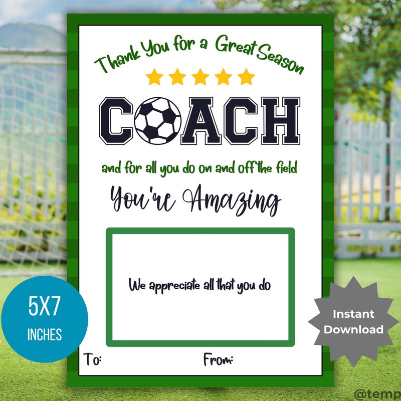 Soccer Coach Gift - 60+ Gift Ideas for 2025