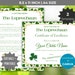 Customizable St Patricks Day Letter Leprechaun Trap Certificate ...