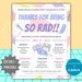 90s Theme Teacher Appreciation Week Flyer PTO School Event Staff ...