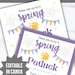 Spring Potluck Invitation Template Potluck Invite Flyer Spring Office ...