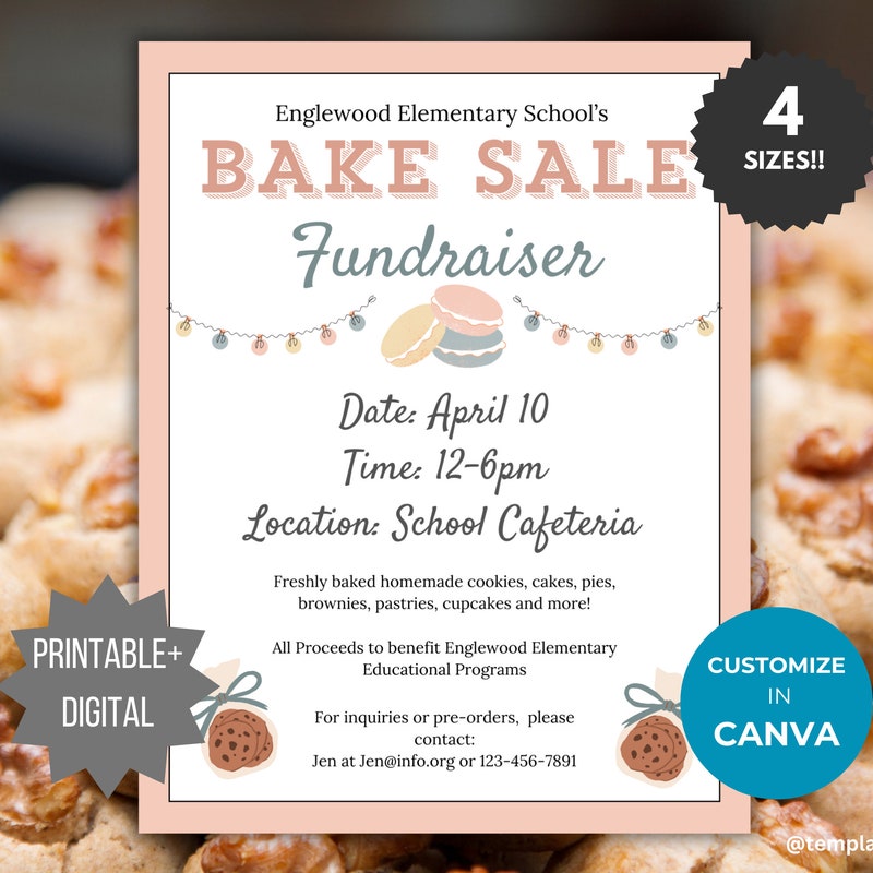 Bake Sale - Etsy