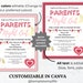 Valentines Parents Night Out Flyer Template PTO School Fundraiser PTA ...