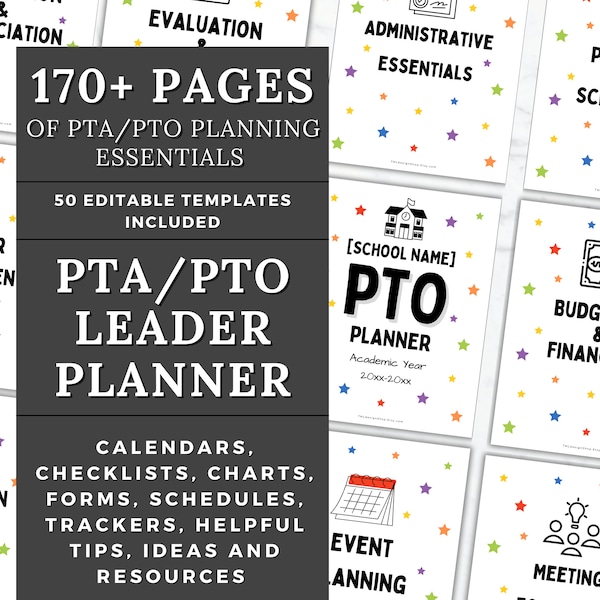 Pta President Binder - Etsy