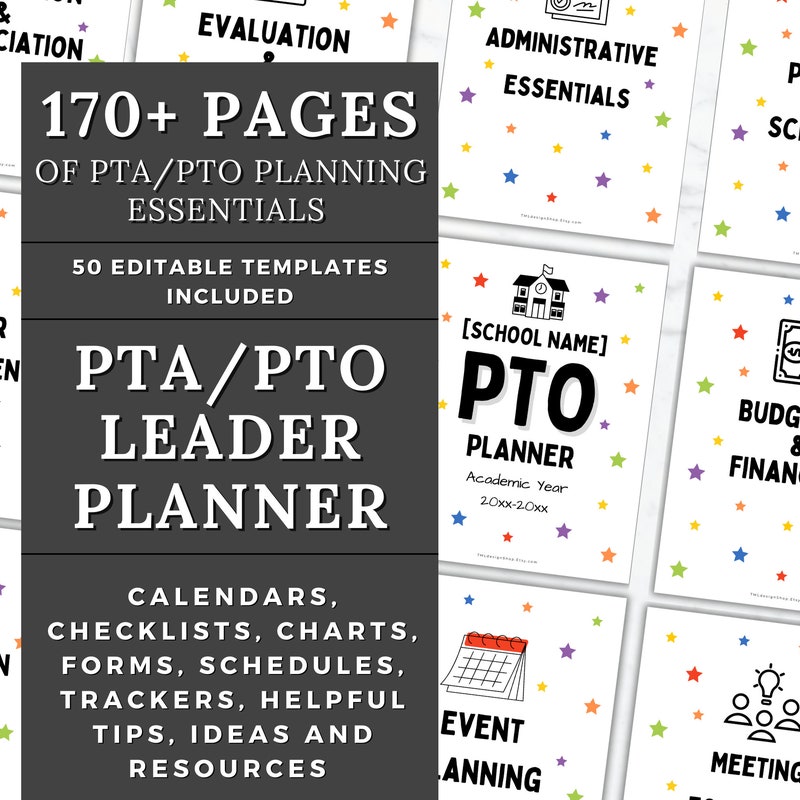 Pta President Binder - Etsy