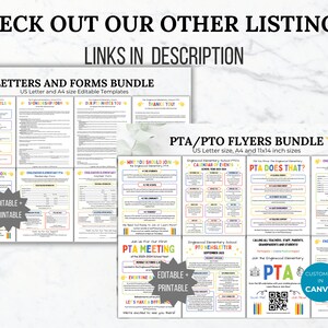 Welcome to the PTA Letter Template PTO Welcome Letter to Parents ...