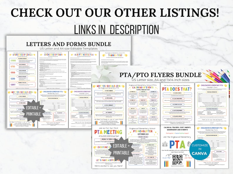 Welcome to the PTA Letter Template PTO Welcome Letter to Parents ...
