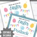 Easter Potluck Invitation Template Potluck Invite Flyer Easter Office ...