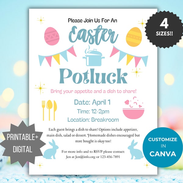 Church Luncheon Invitation - Etsy