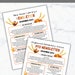 PTA Thanksgiving Newsletter Flyer Printable PTO School Newsletter ...