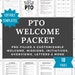 PTA Recruitment Flyer PTO Membership Template Editable School Pta ...