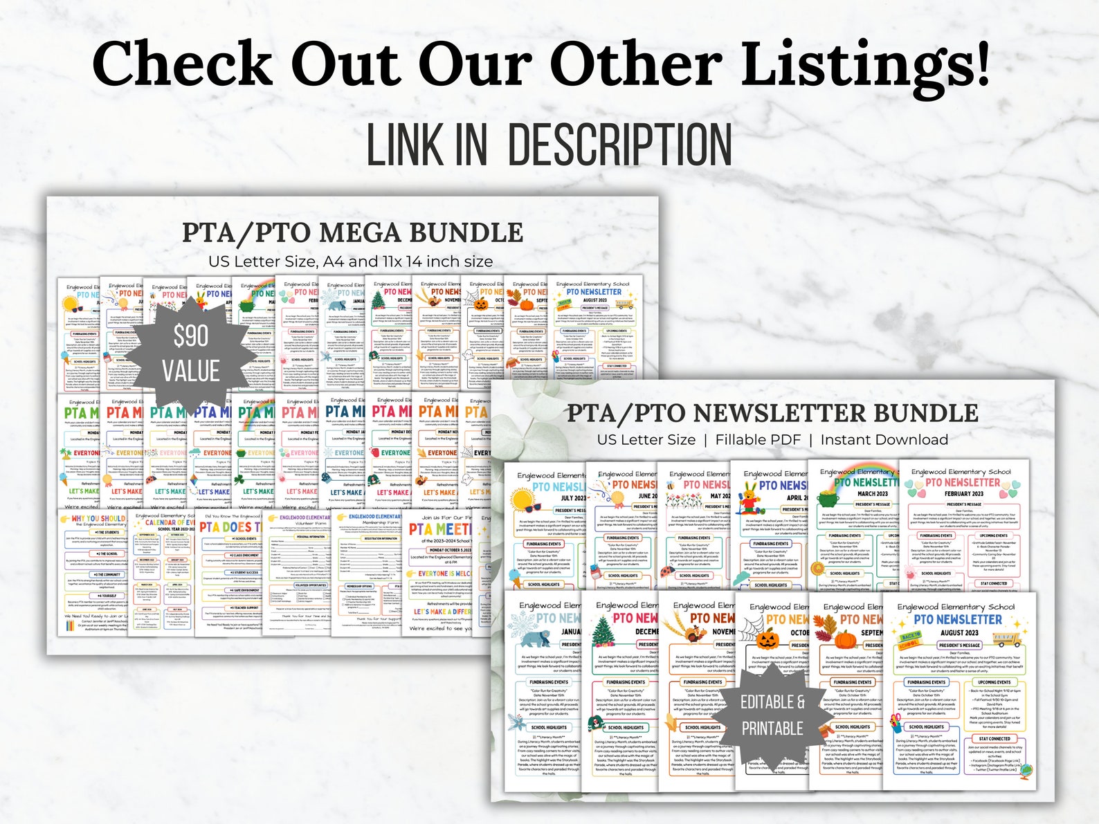 Thanksgiving Gobble Gram Flyer PTO Template Turkey Gram Printable ...