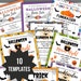 Halloween Fundraiser Flyer Template Bundle Bake Sale Printable School ...