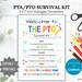 Meet the PTA Flyer Meet the PTO Template Meet the Pto Board Handout ...