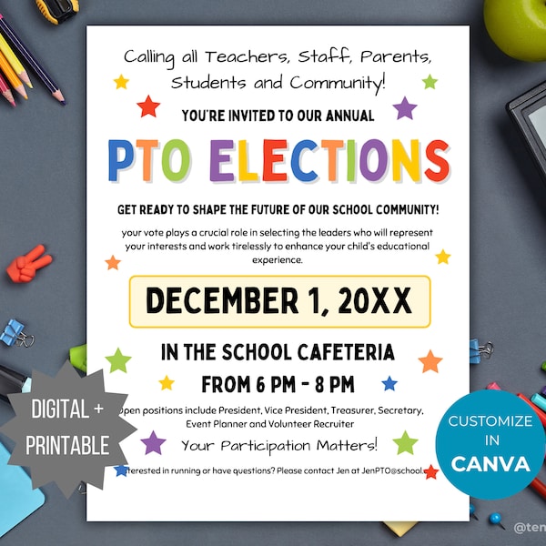 Pta President Binder - Etsy