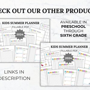 Printable Summer Activities Coloring Poster Summer Checklist Editable ...
