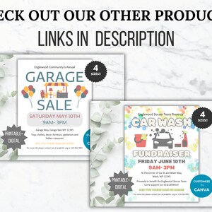 Spring Block Party Flyer Template Neighborhood Party Invite Editable ...