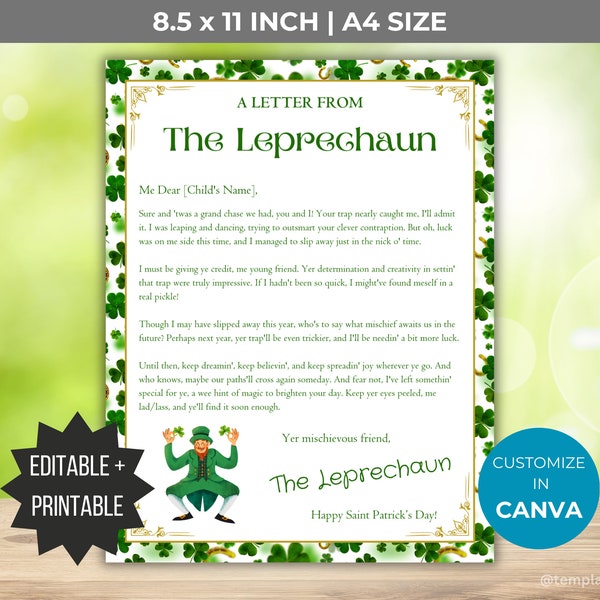 Letter Printable - Etsy