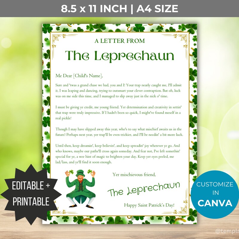 Letter Printable - Etsy