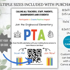 Editable PTO Flyer Bundle PTO Hand Out Templates Why Join the Pto ...