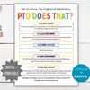 Editable PTO Planner PTA Leader Binder Template PTO Treasurer Forms ...