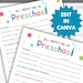 Editable All About Me Preschool Printable Worksheet Kid School ...