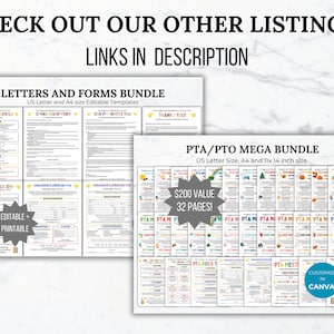 PTA Recruitment Flyer PTO Membership Template Editable School Pta ...