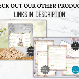 Easter Coupon Book for Kids Easter Bunny Gift Voucher Printable Kid ...