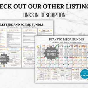 PTA Survival Kit Template Join the PTO Gift Bag Printable Welcome to ...